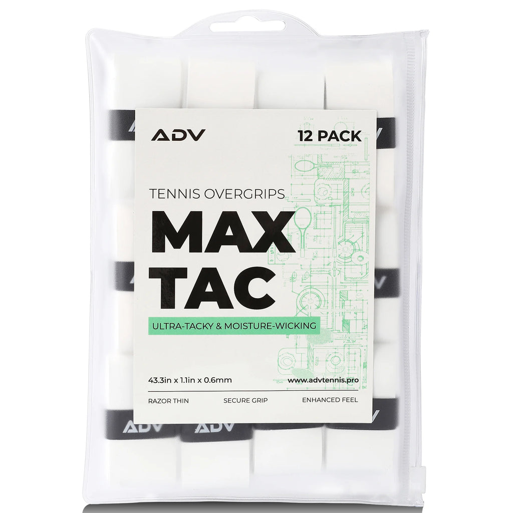 MaxTac Tacky Tennis Overgrip - 12 pack - ADV Tennis