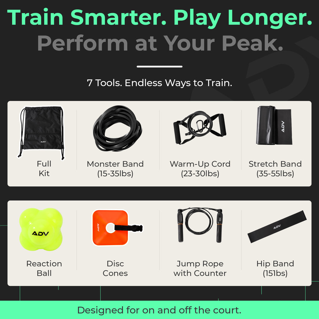 Tennis Training Kit – Starter Fitness Equipment | ADV